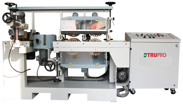 Profile Sander | PFS-300-7SH Molding Brush Sander | TRUPRO-TEC Sander Maker